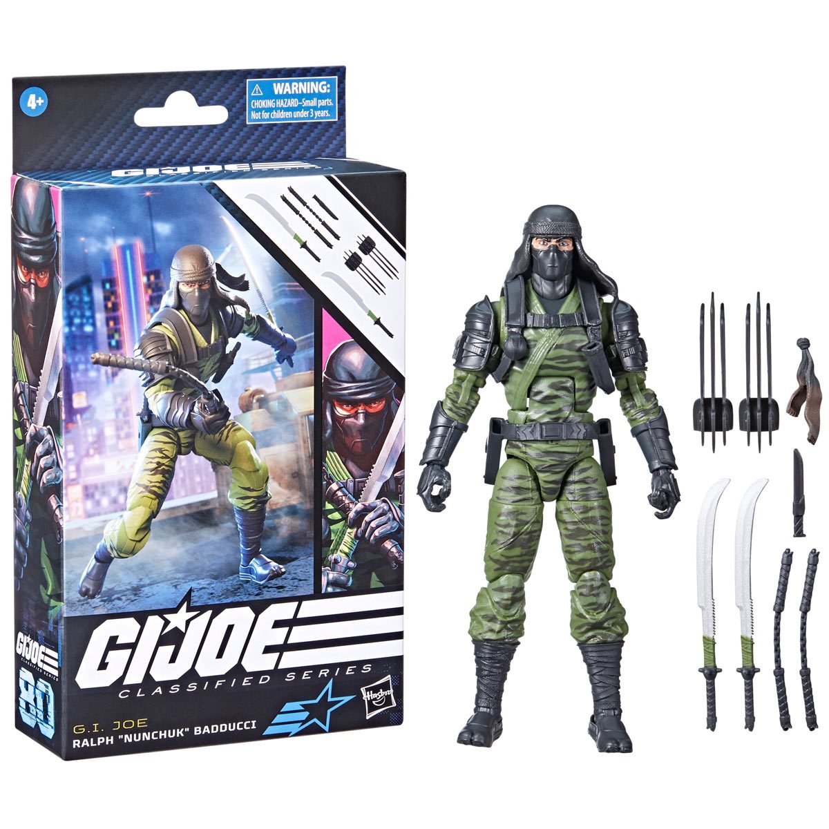 IN STOCK! G.I. Joe Classified Series Ralph Nunchuk Badducci 6-Inch Act| Stone Tower Toys ...