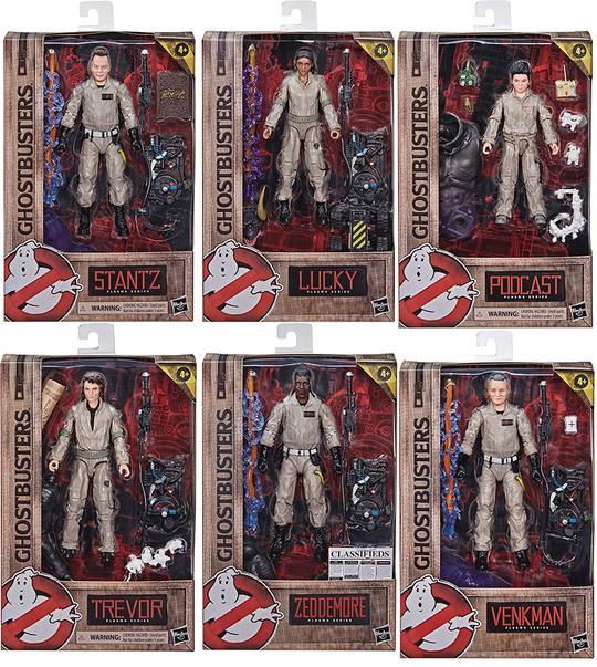 Ghostbusters Plasma Series 6 Inch Action Figures Wave 2 SET OF 6 PRE Stone Tower Toys Collectibles