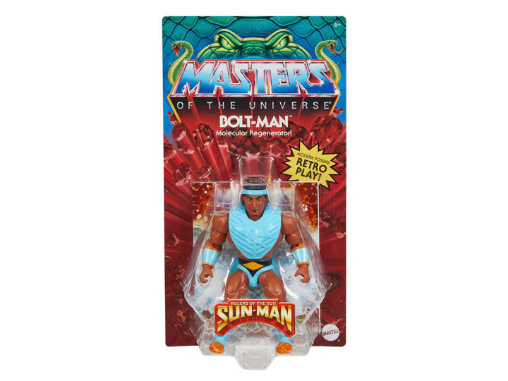 IN STOCK! Masters of the Universe Origins Bolt Man Action Figure| Stone ...