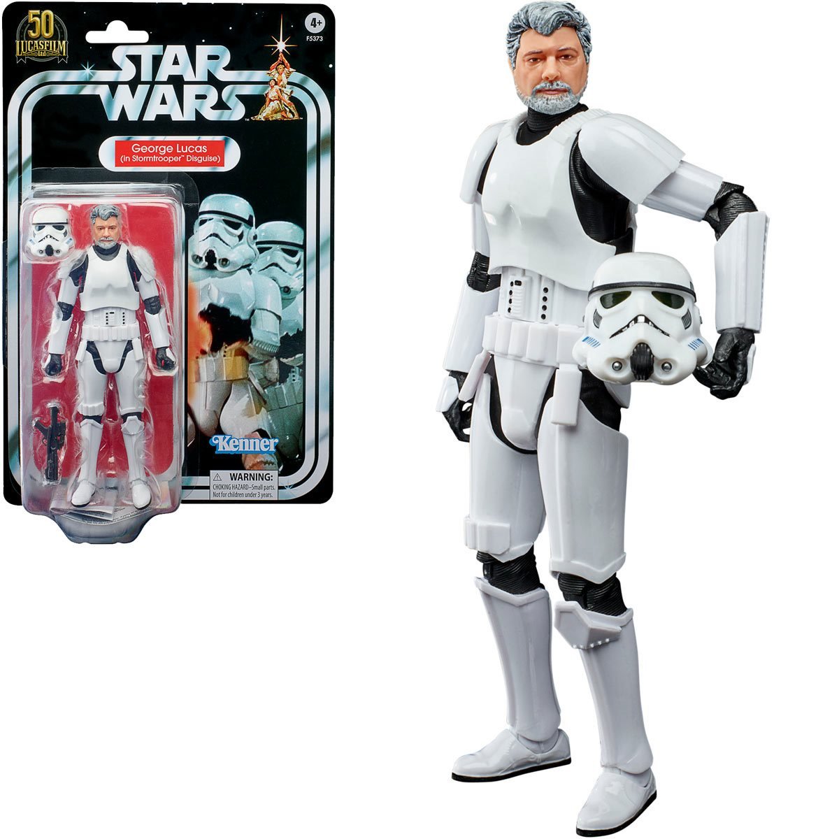 IN STOCK! Star Wars: The Black Series George Lucas (Stormtrooper Disgu ...