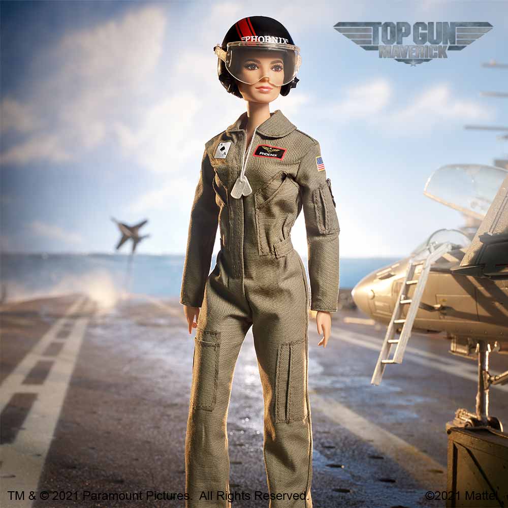 IN STOCK! Barbie Signature: Top Gun Maverick Barbie Doll| Stone Tower ...
